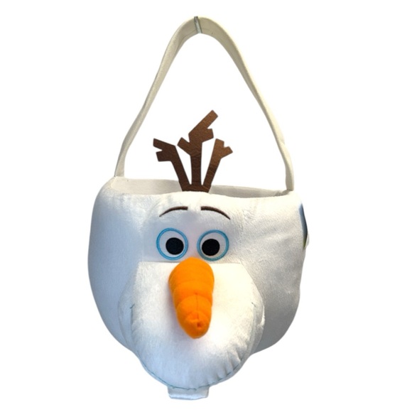Disney | Toys | Disney Frozen Olaf Plush Easter Basket Halloween Candy Treat Bucket Jumbo Size ...